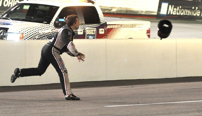 Tony Stewart Will Not be Penalized After Helmet Toss at Bristol ...